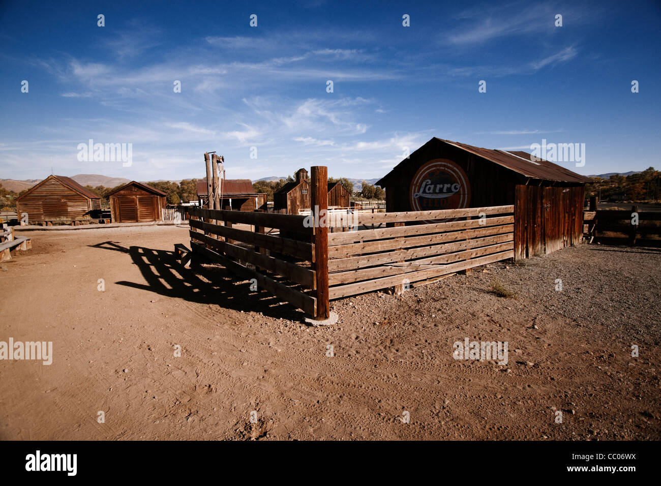 Vintage ranch. great for textures and backgrounds Stock Photo - Alamy