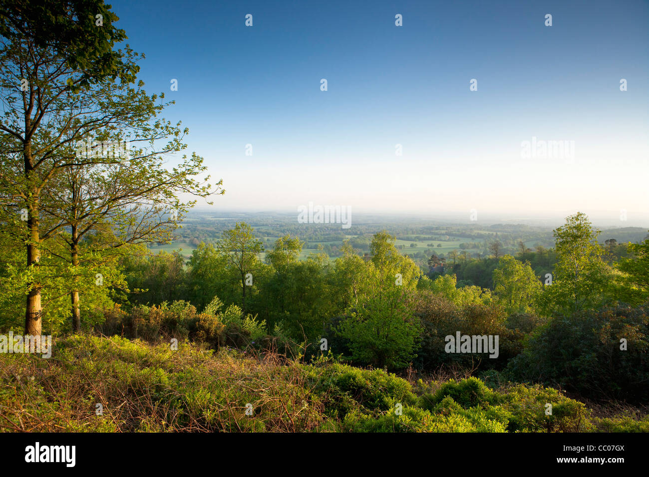 Holmbury hill view south hi-res stock photography and images - Alamy