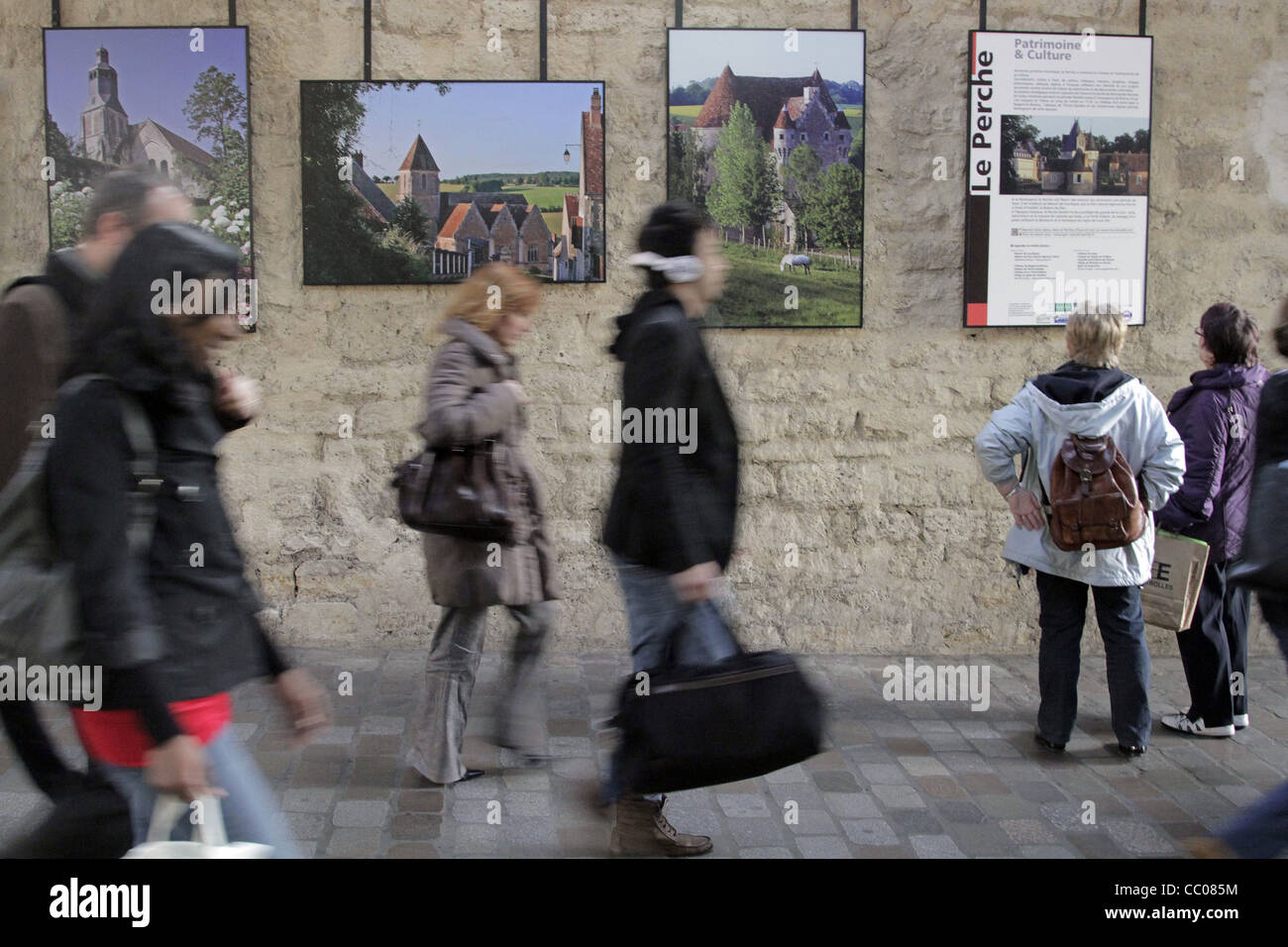 PHOTO EXHIBITION ABOUT THE PERCHE IN THE HALLWAY OF THE COUR SAINT ...