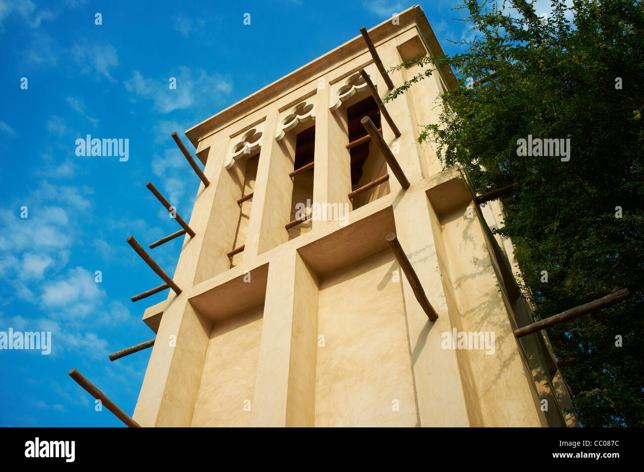Traditional arabian wind tower in hi-res stock photography and images ...