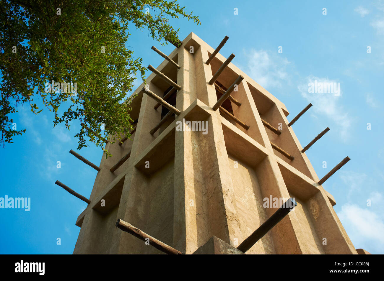 Traditional arabian wind tower in hi-res stock photography and images ...