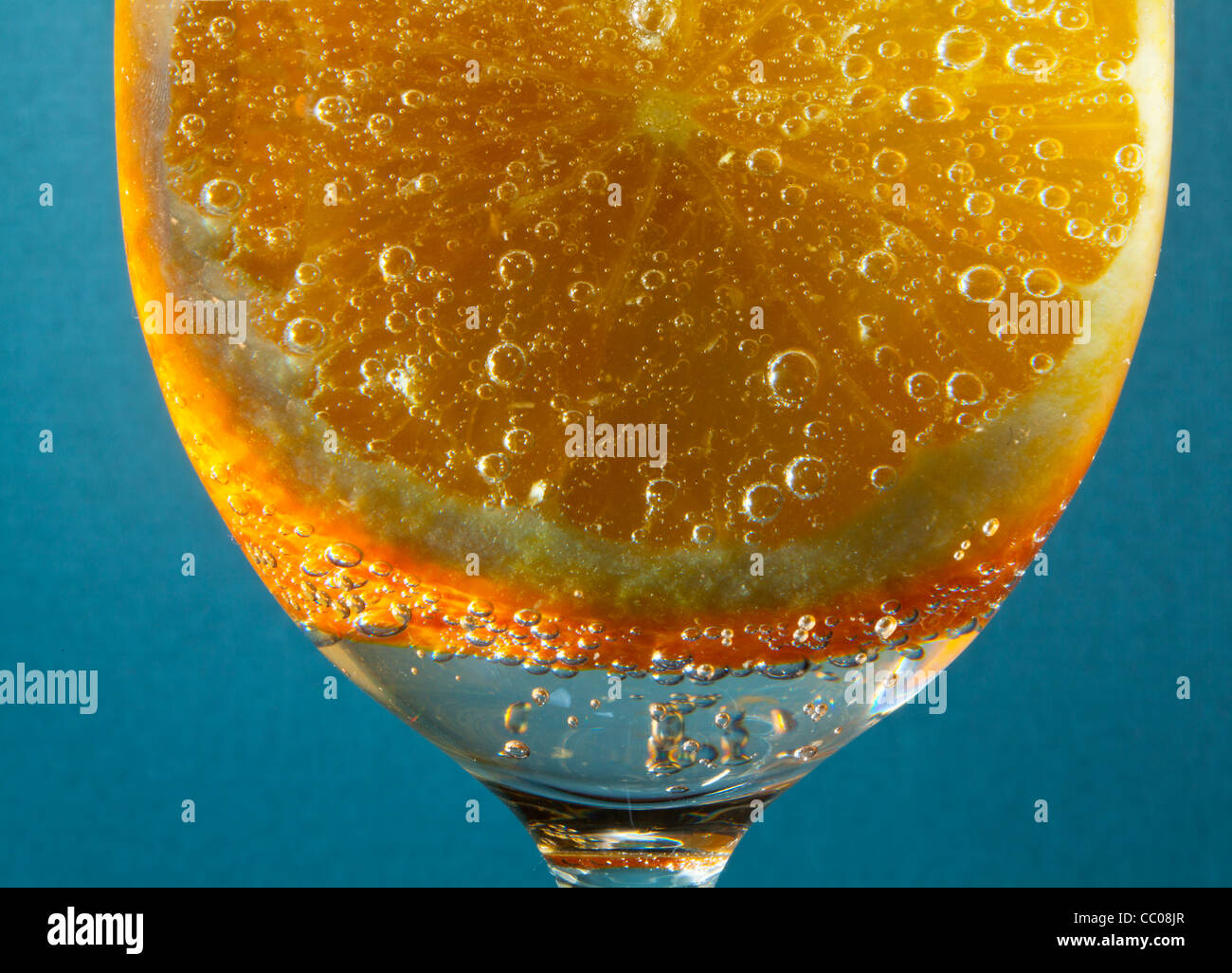 Fizzy orange drink glass hi-res stock photography and images - Alamy