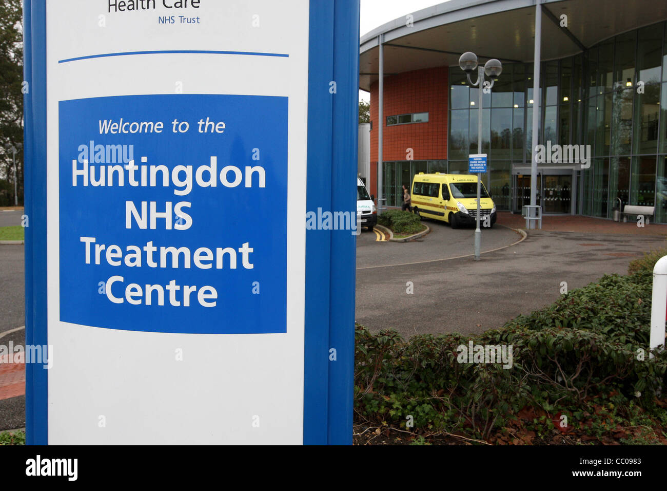 HINCHINGBROOKE HOSPITAL IN HUNTINGDON Stock Photo - Alamy
