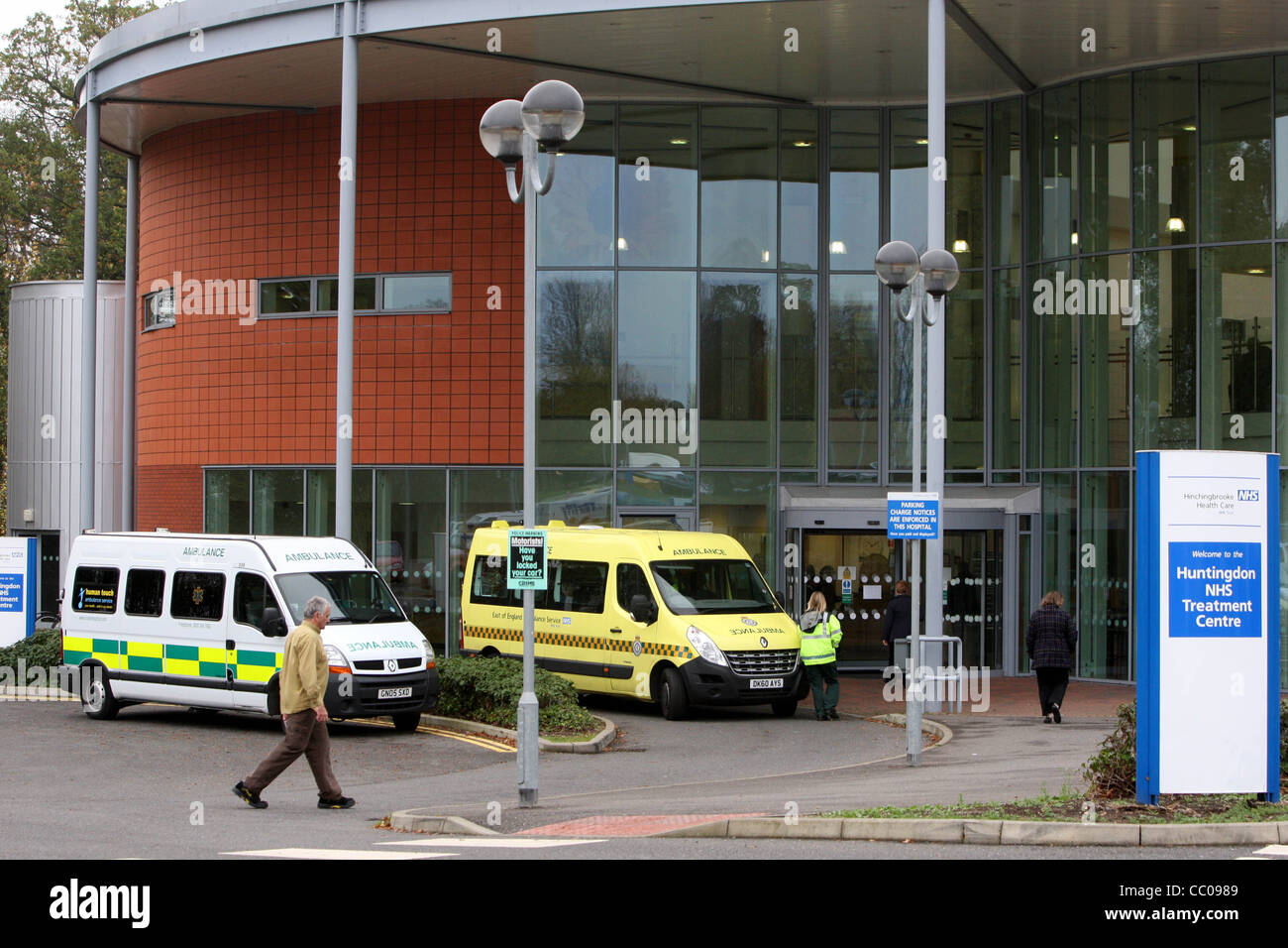 HINCHINGBROOKE HOSPITAL IN HUNTINGDON Stock Photo - Alamy