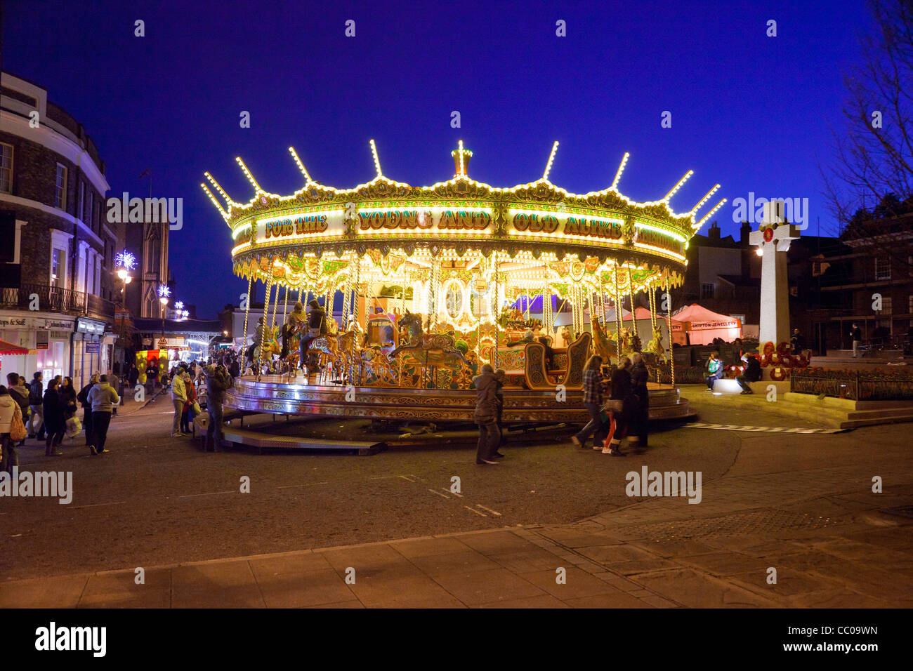 Funfair ride traditional hi-res stock photography and images - Alamy