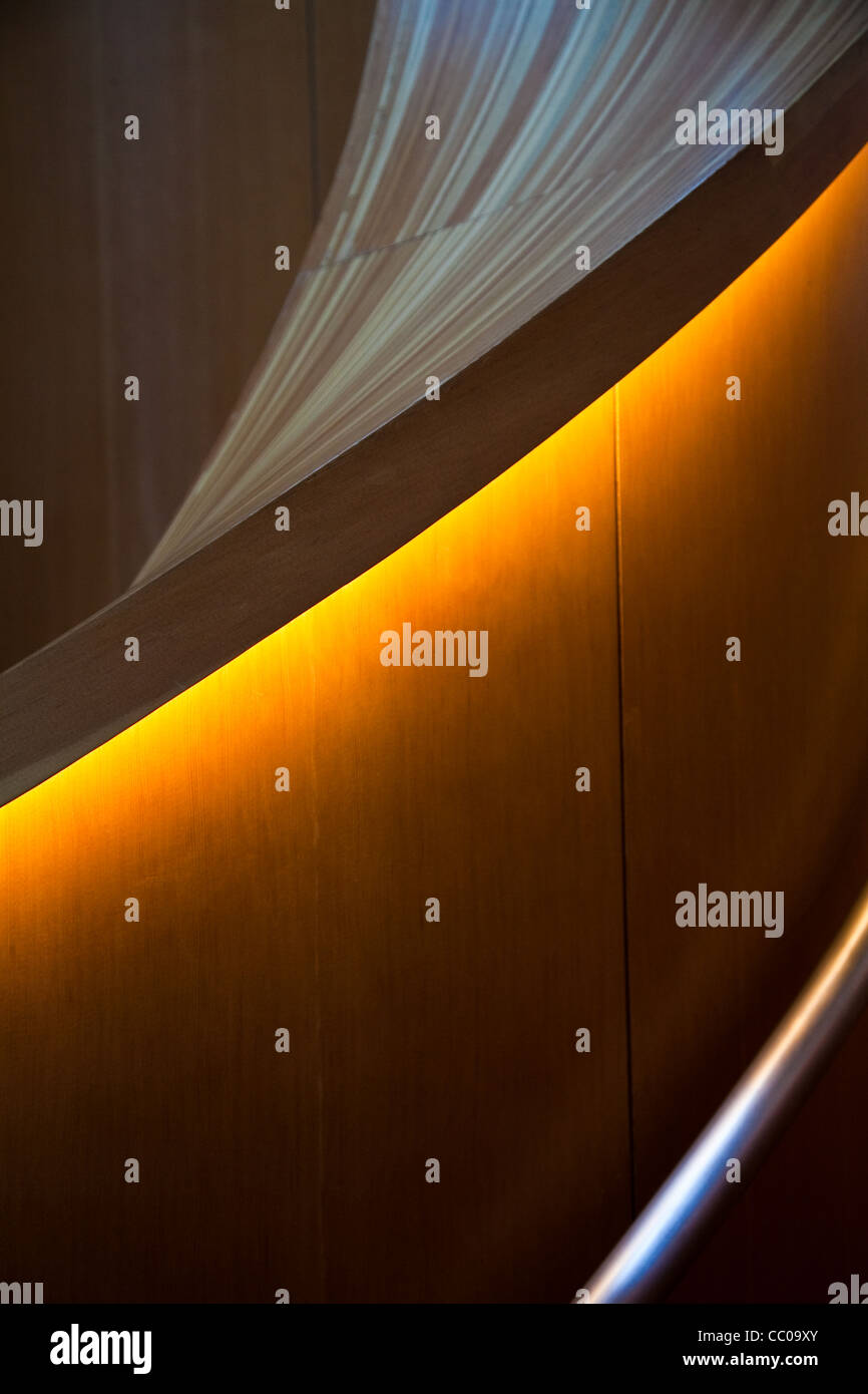 Curved curve stairs stairway hi-res stock photography and images - Alamy