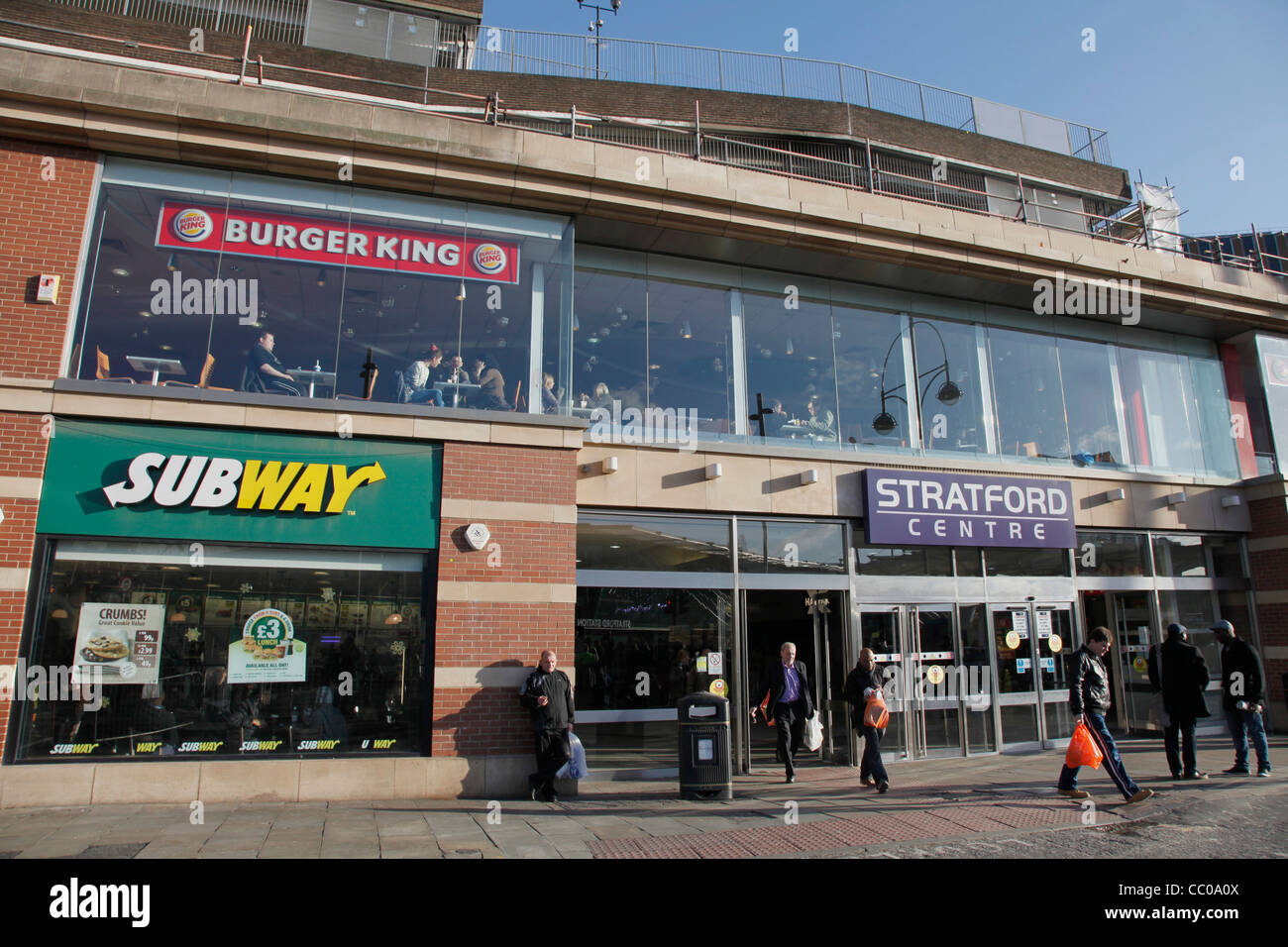 Shoppers at Stratford Centre older Mall before Westfiel got built, by ...