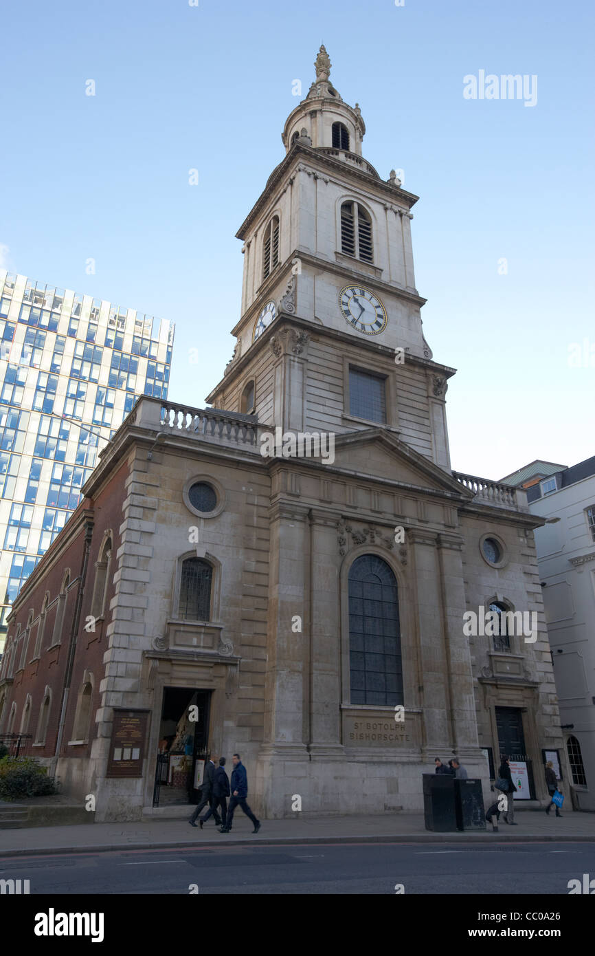 st botolph church bishopsgate London England UK United kingdom Stock ...