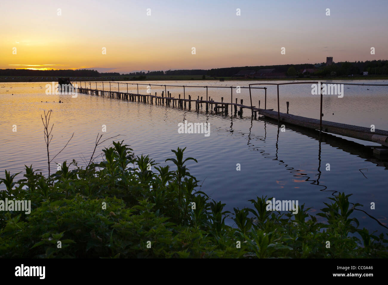 lake in Suffolk, UK Stock Photo - Alamy