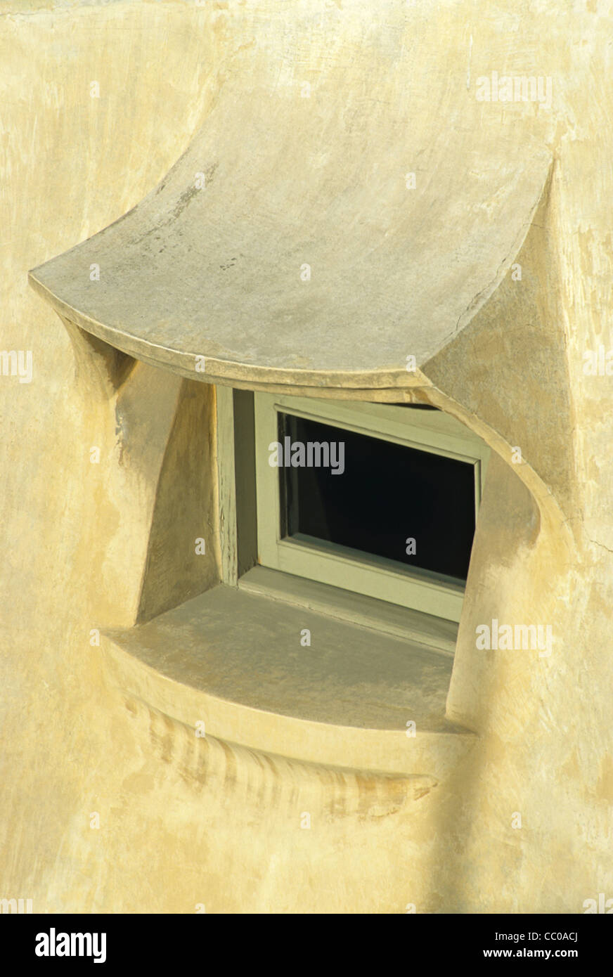 Window, Casa Mila (La Pedrera), Barcelona, Spain Stock Photo - Alamy
