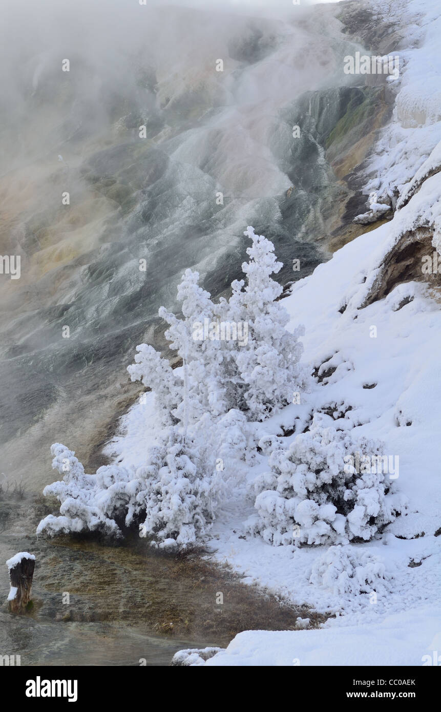 Hot springs state park snow hi-res stock photography and images - Alamy