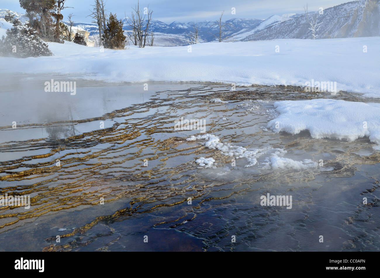 Hot springs state park snow hi-res stock photography and images - Alamy