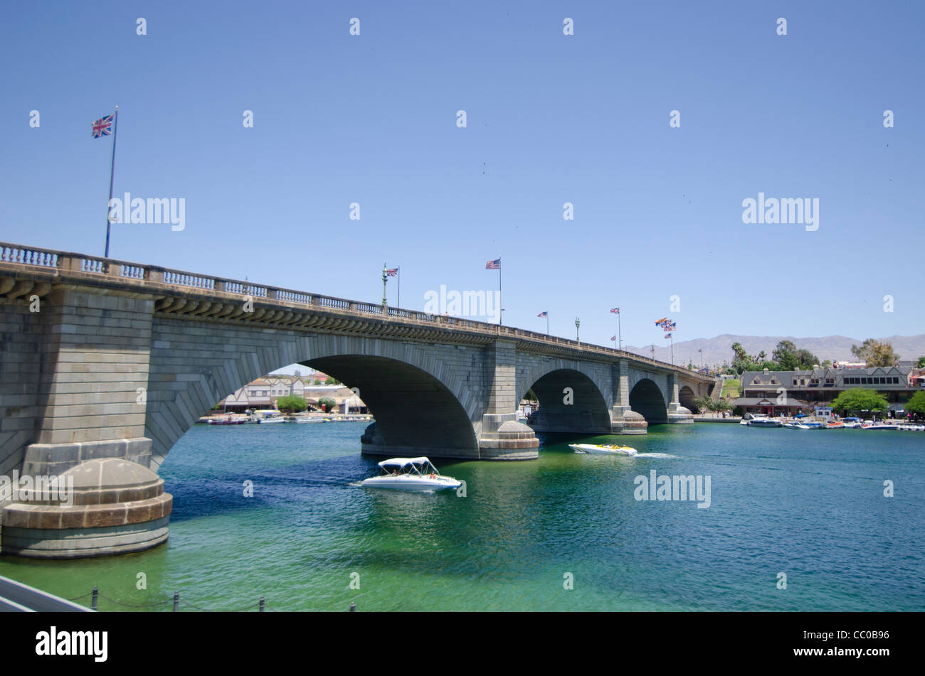 London bridge on Lake Havasu City Arizona Stock Photo - Alamy