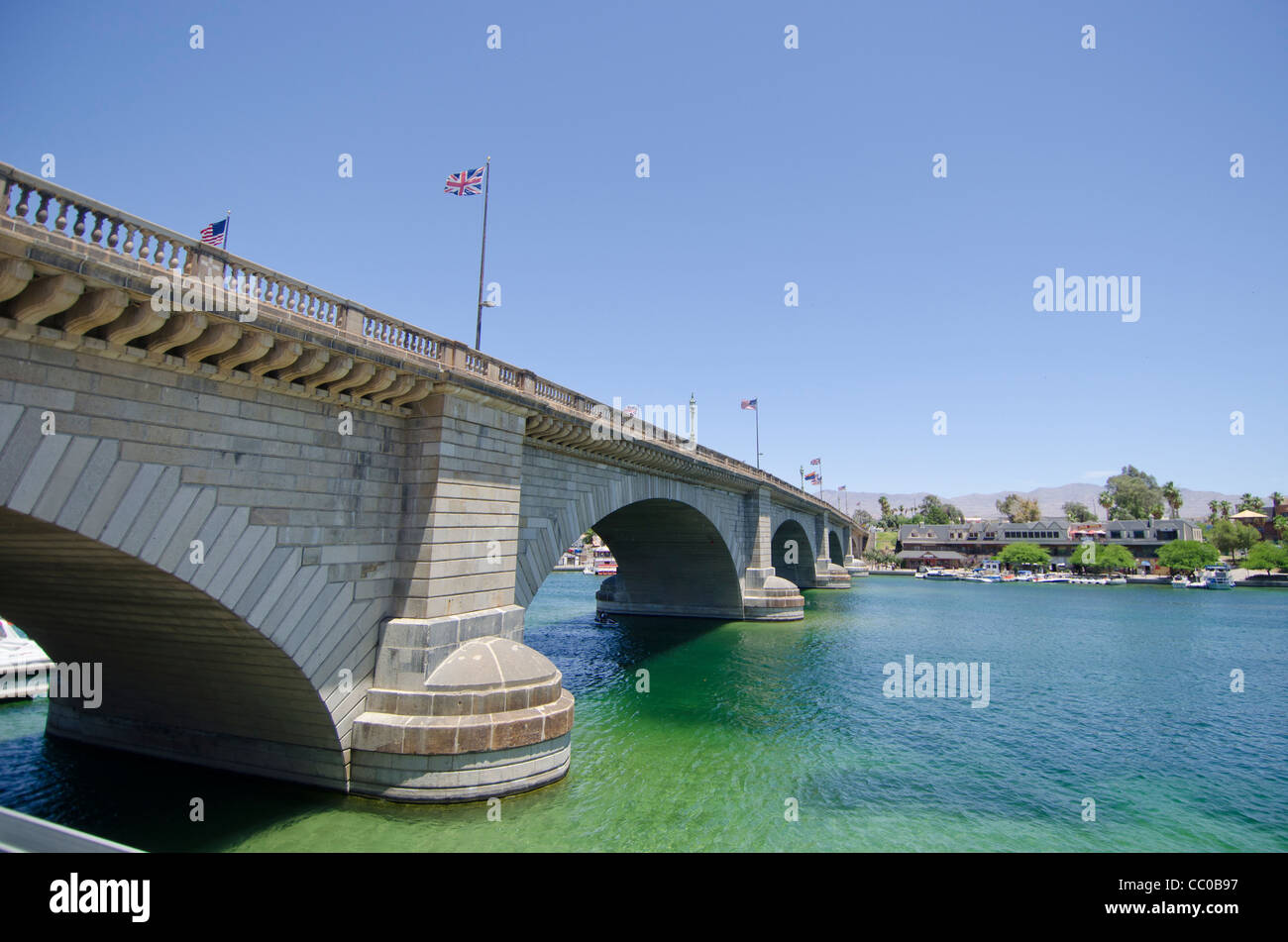 London bridge on Lake Havasu City Arizona Stock Photo - Alamy