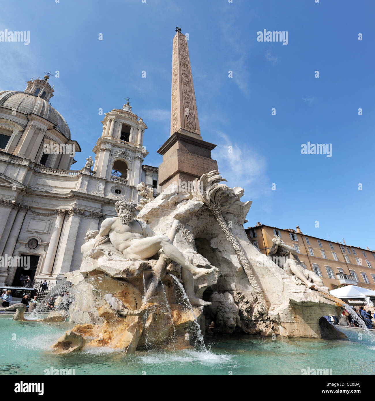 Navona place hi-res stock photography and images - Alamy