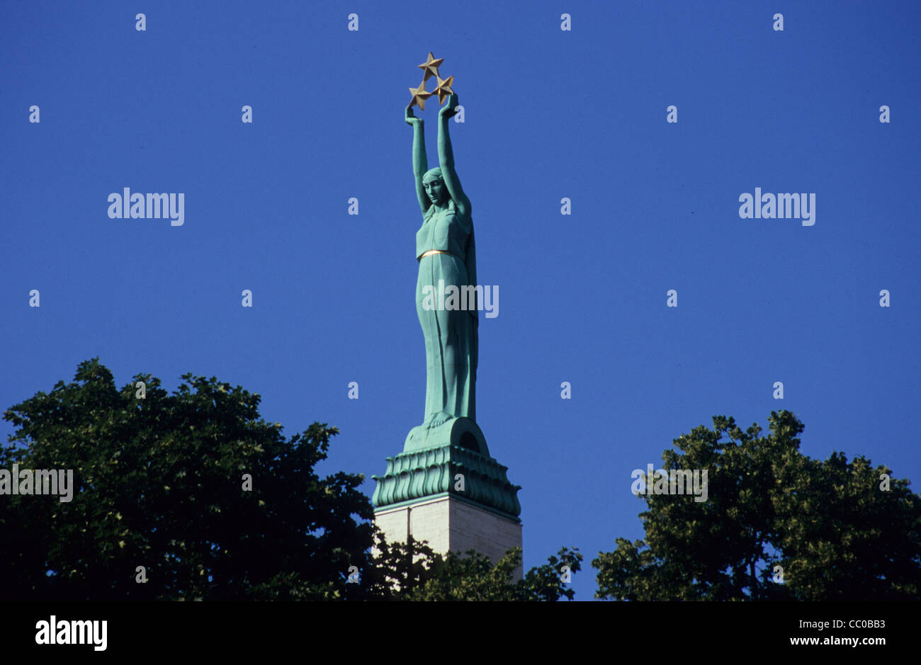 Freedom Monument, Riga, Latvia Stock Photo - Alamy