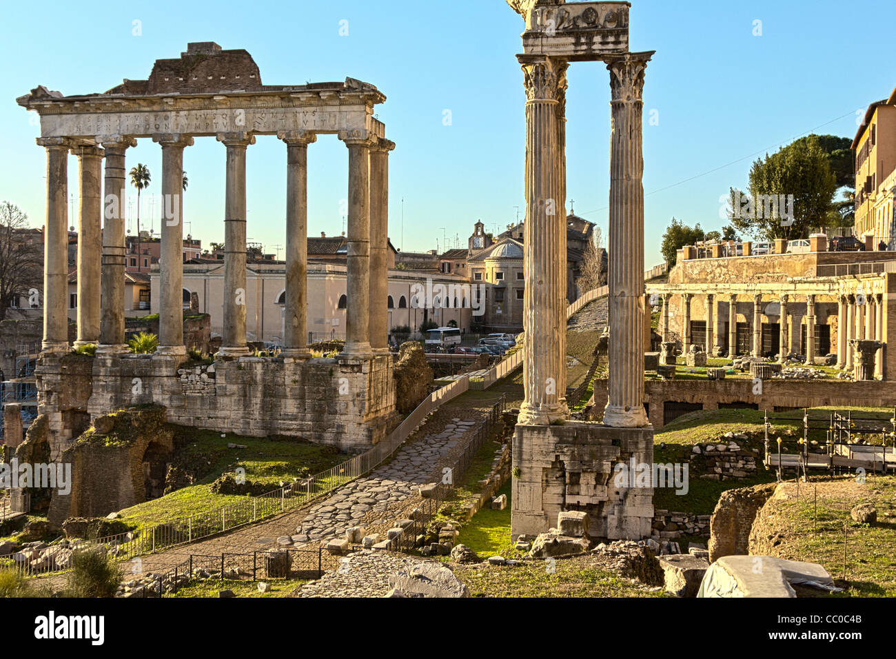 One of the many ancient historical places to see in the city of Rome ...