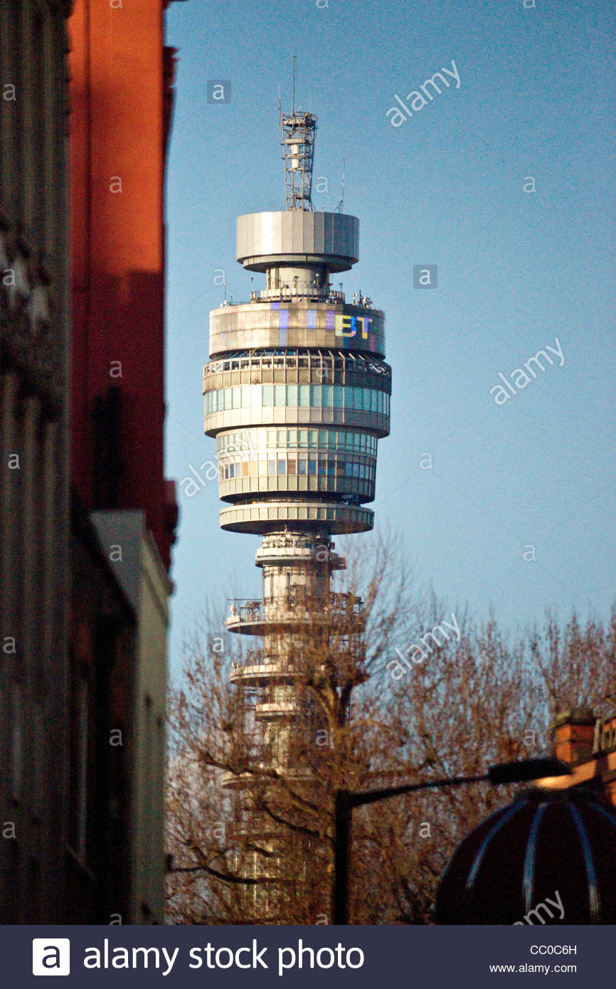 The Top Of The Bt Tower Stock Photos & The Top Of The Bt Tower Stock ...