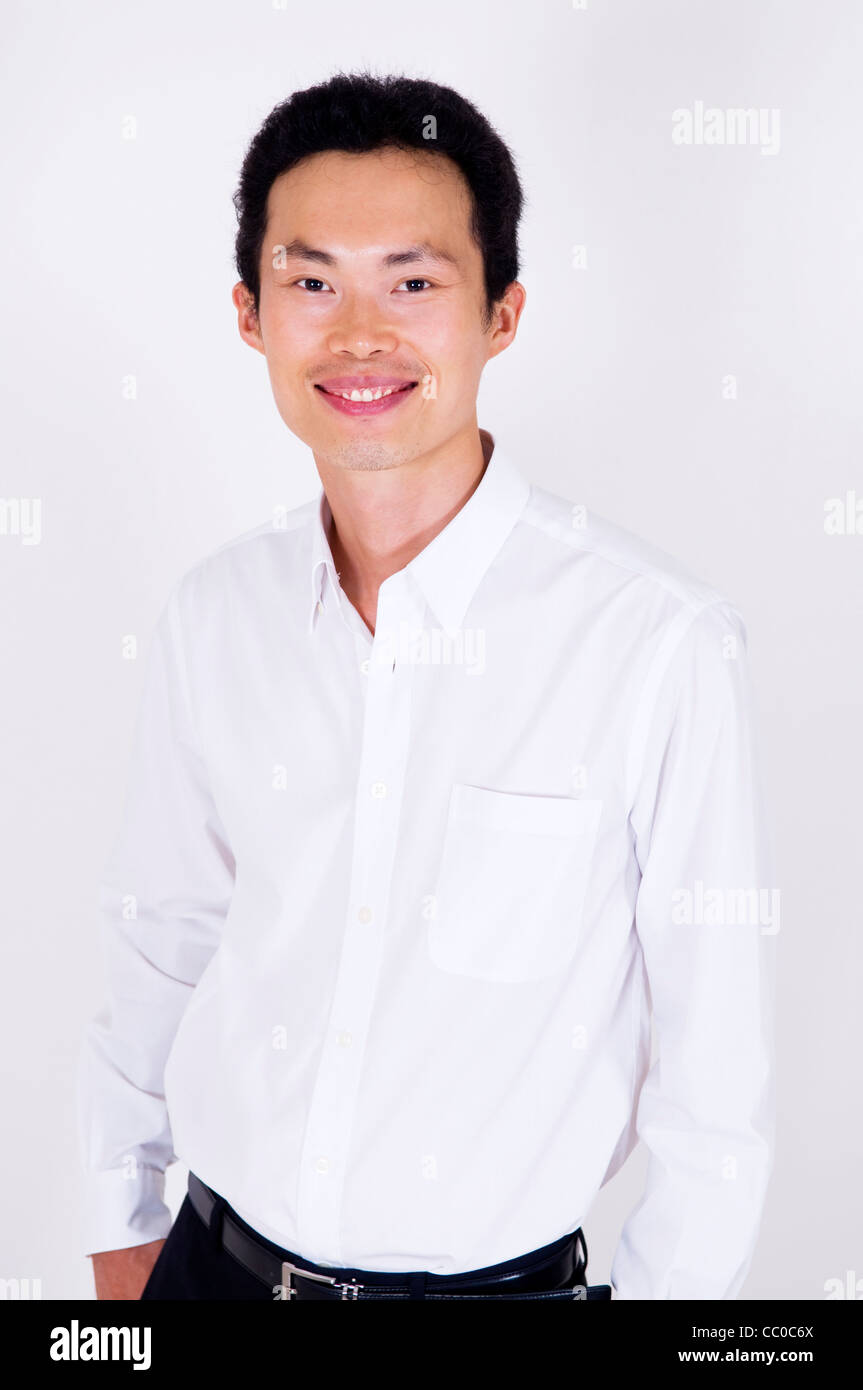 Portrait of a Chinese Executive Stock Photo - Alamy