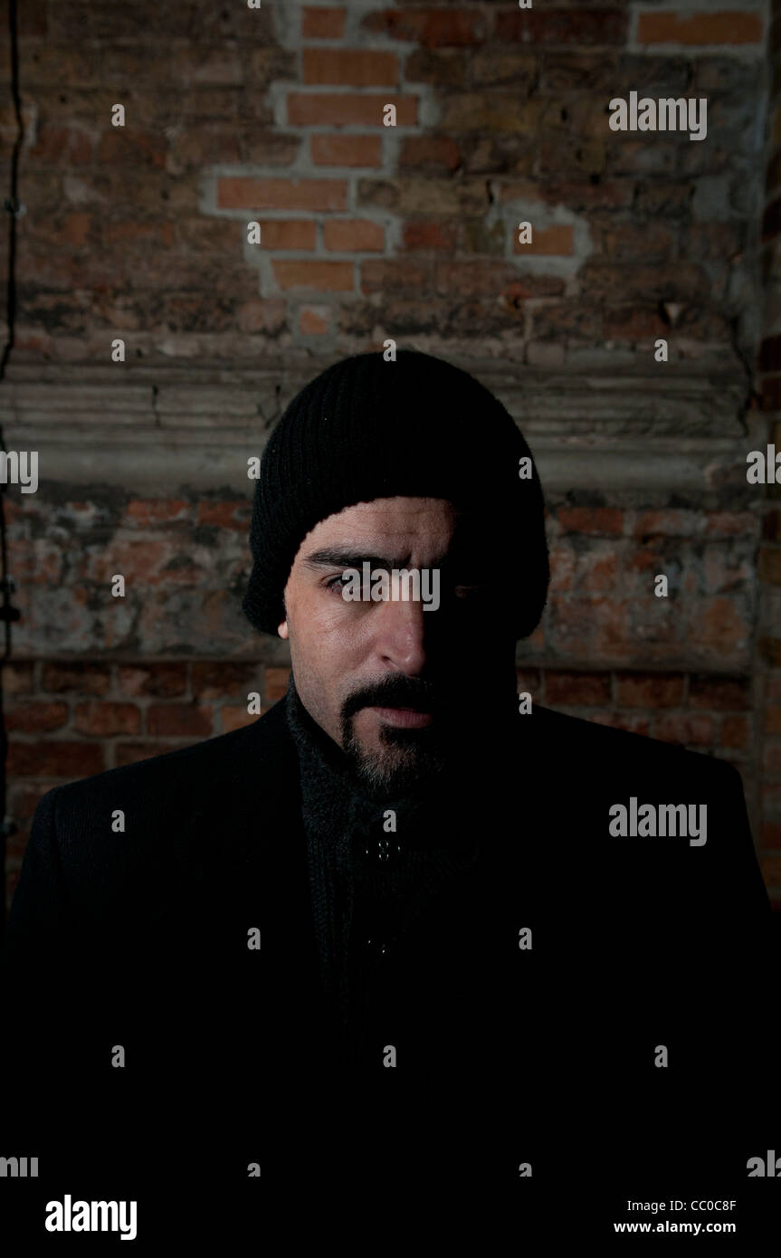 Frightening man hi-res stock photography and images - Alamy