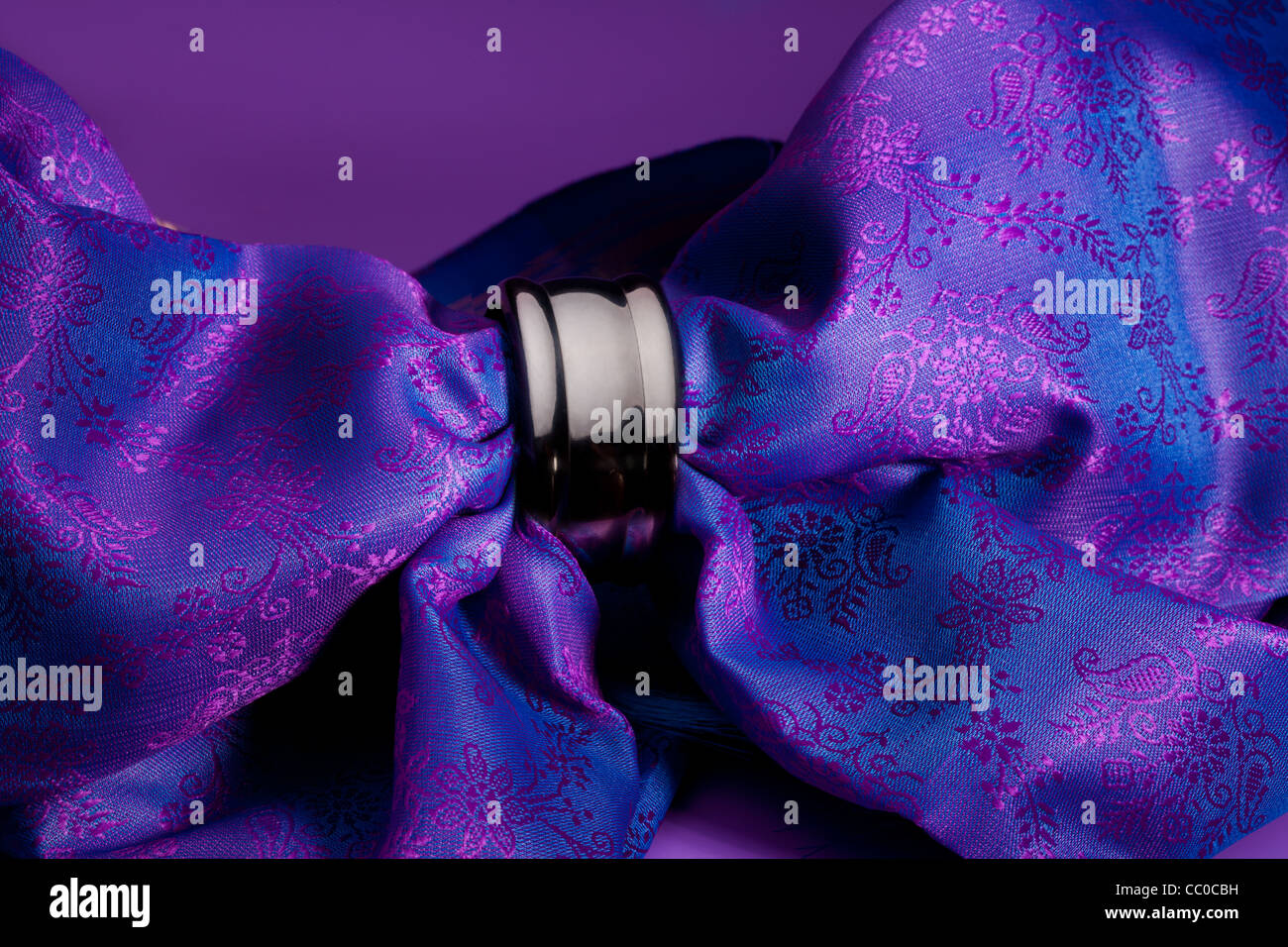 Expensive, silk fabric, folded in bow Stock Photo - Alamy