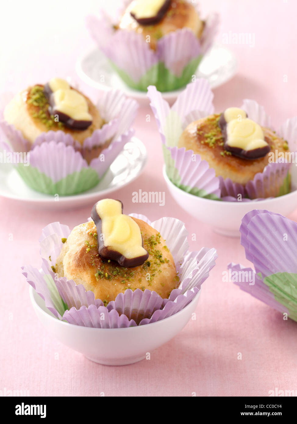 Lemon Savarin muffins Stock Photo - Alamy