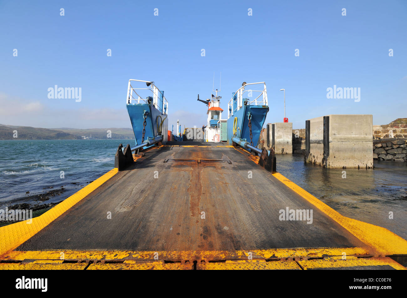 Loading ramp on car ferry hi-res stock photography and images - Alamy