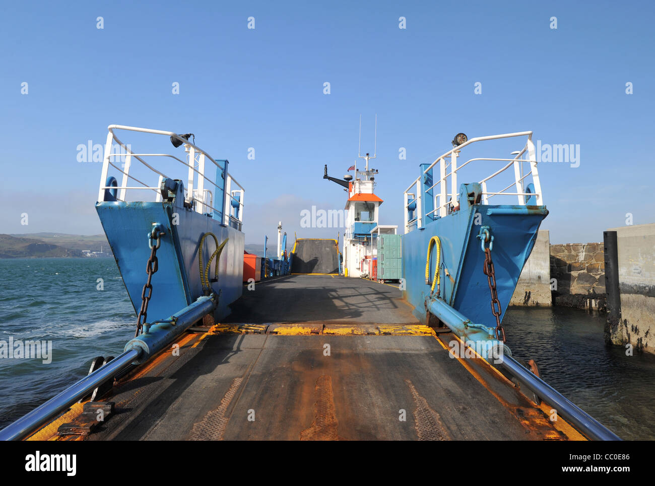 Loading ramp on car ferry hi-res stock photography and images - Alamy