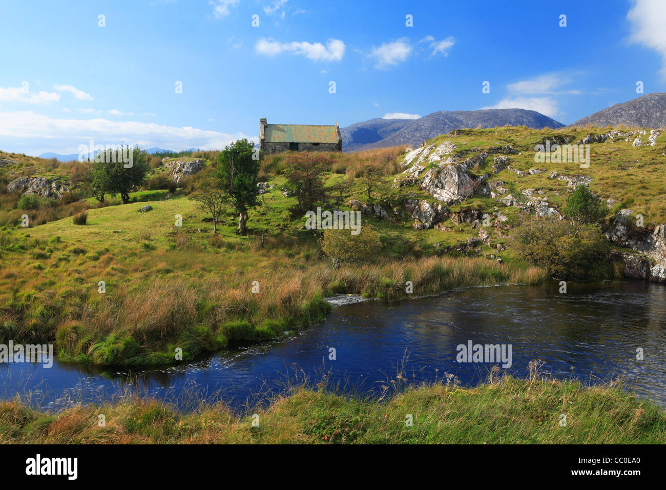 Connemara landscape. Ireland Stock Photo - Alamy