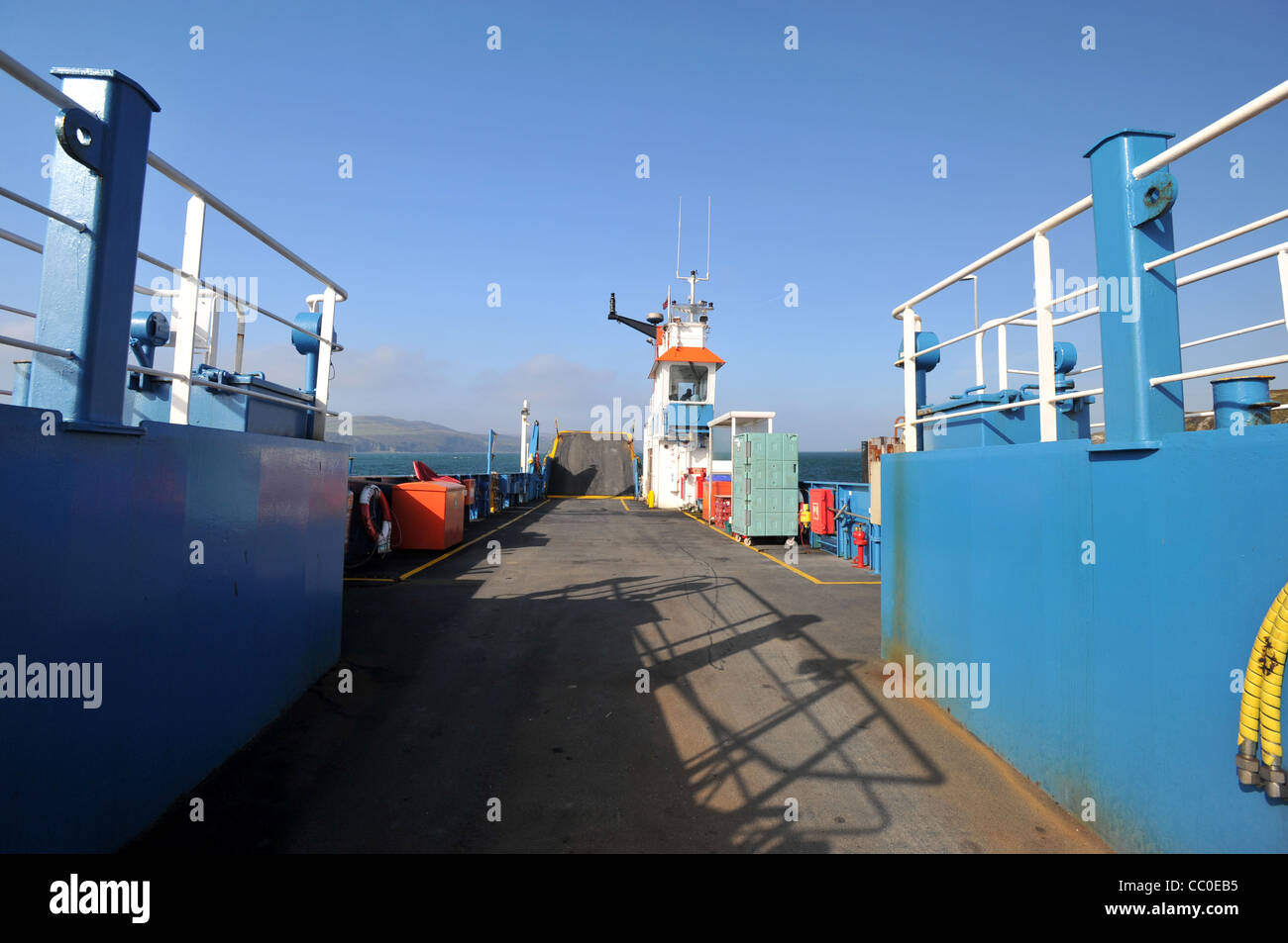 Loading Ramp On Car Ferry Stock Photos & Loading Ramp On Car Ferry ...