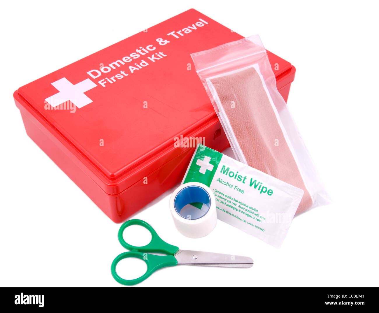 first aid kit Stock Photo - Alamy