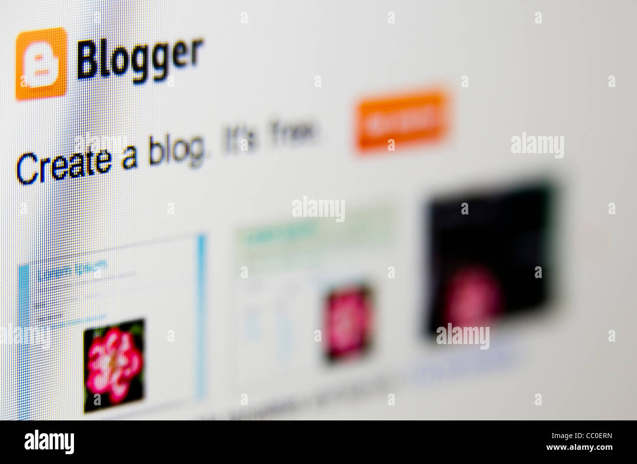 Website screen hi-res stock photography and images - Alamy