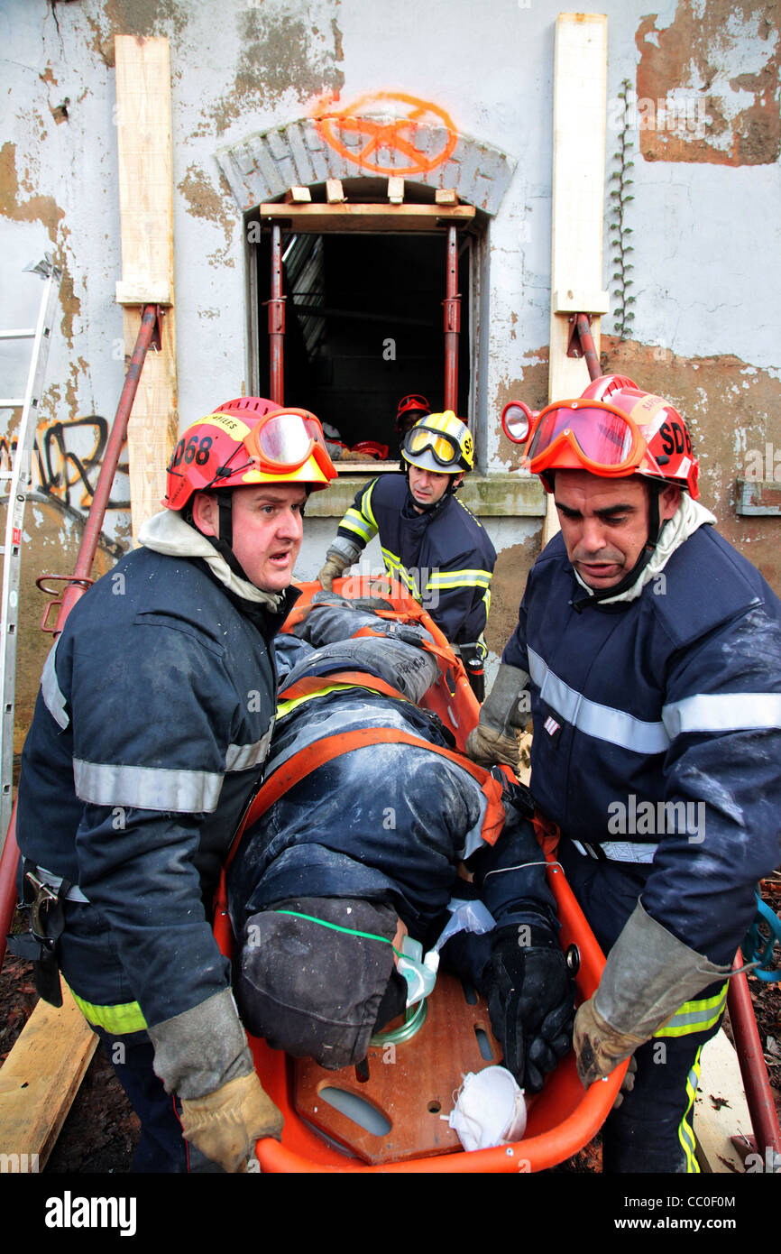 Natural disaster simulation hi-res stock photography and images - Alamy