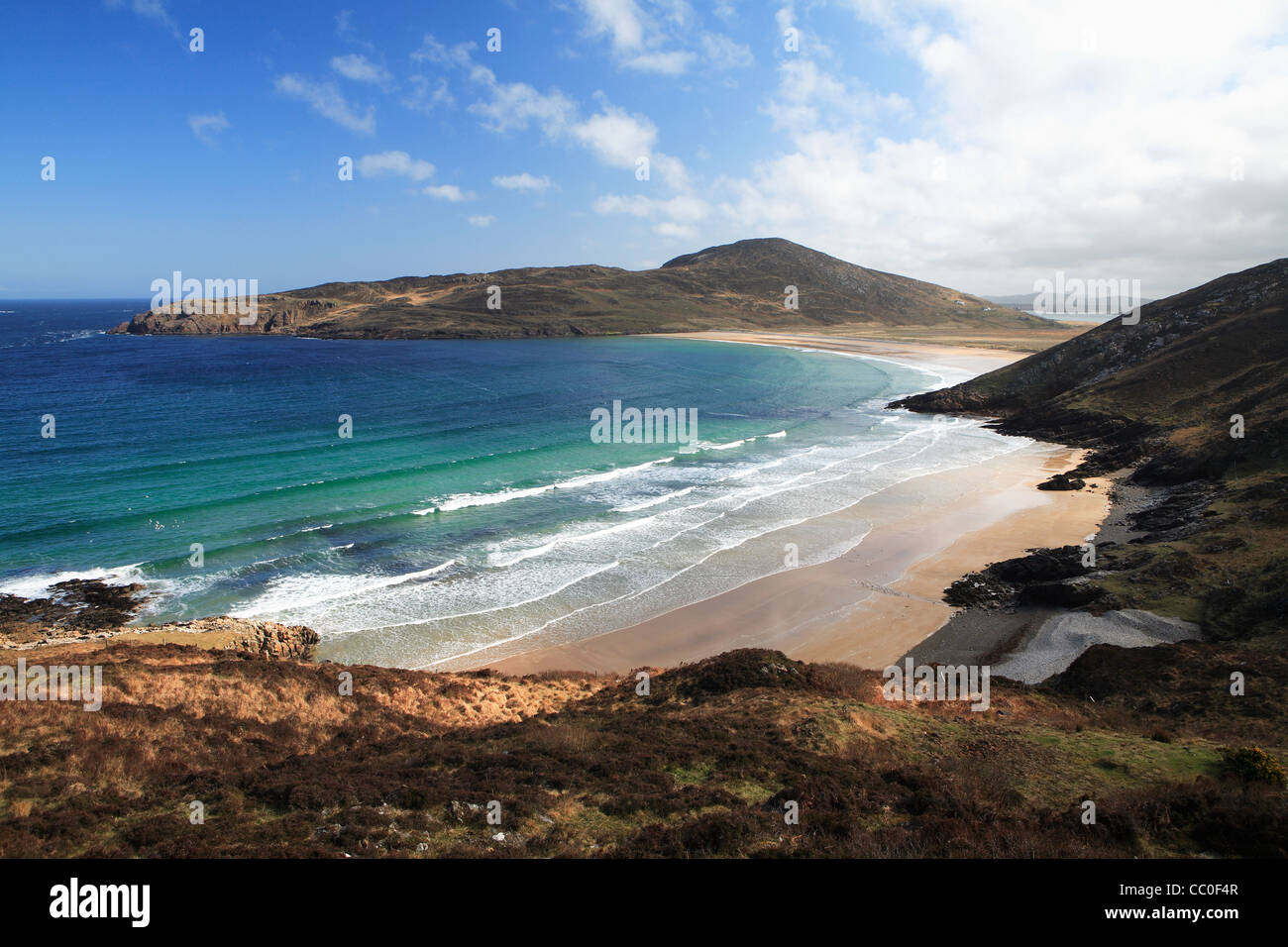 Beach on The Rosguill Peninsula. Donegal. Ireland Stock Photo - Alamy