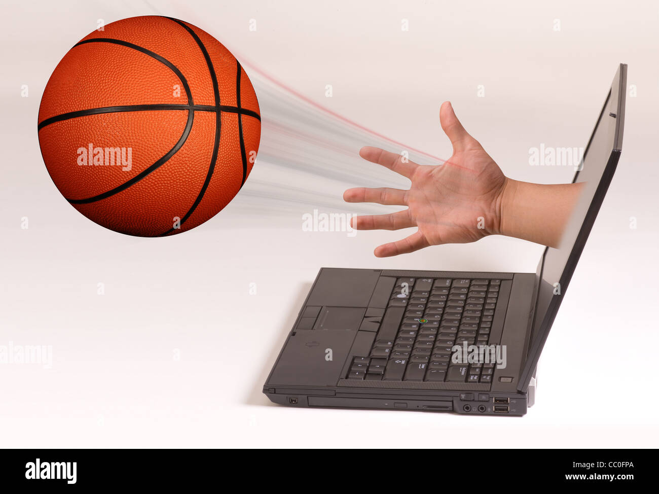 Palm basketball hi-res stock photography and images - Alamy