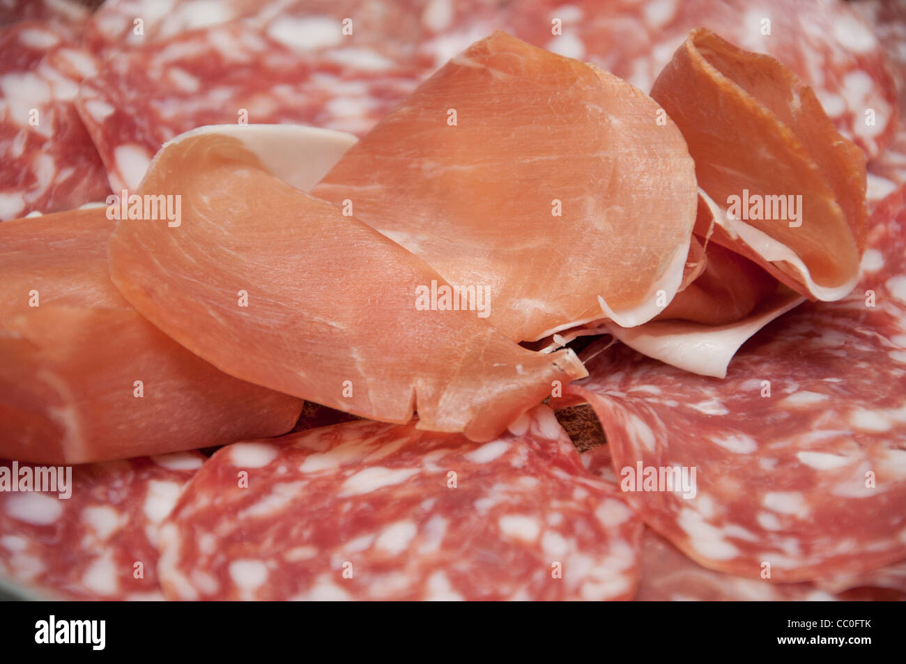 Plate of cold meats hi-res stock photography and images - Alamy