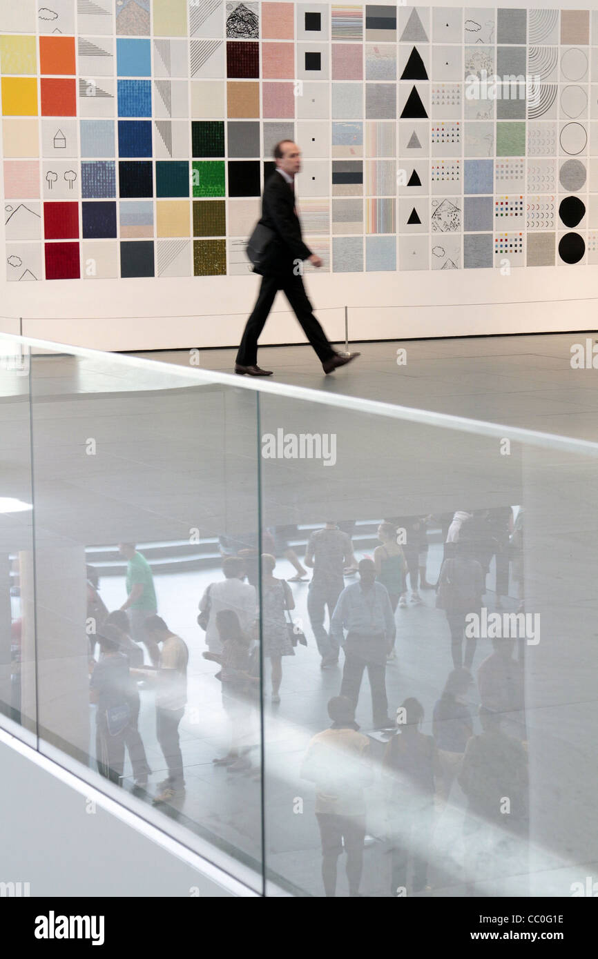 PATIO IN THE MOMA, MUSEUM OF MODERN ART, MIDTOWN MANHATTAN, NEW YORK ...