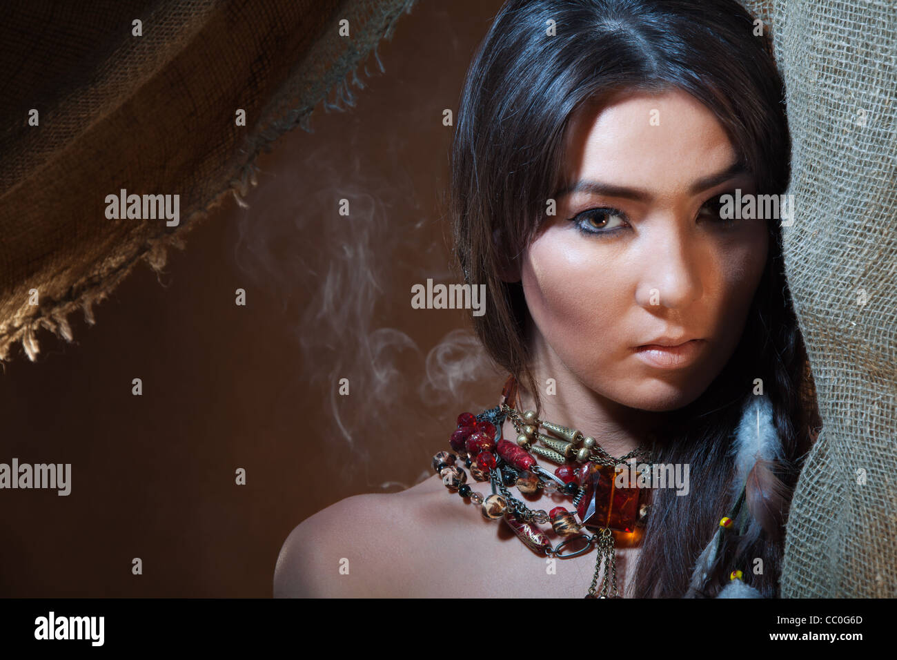 Native American Indian Girl Makeup