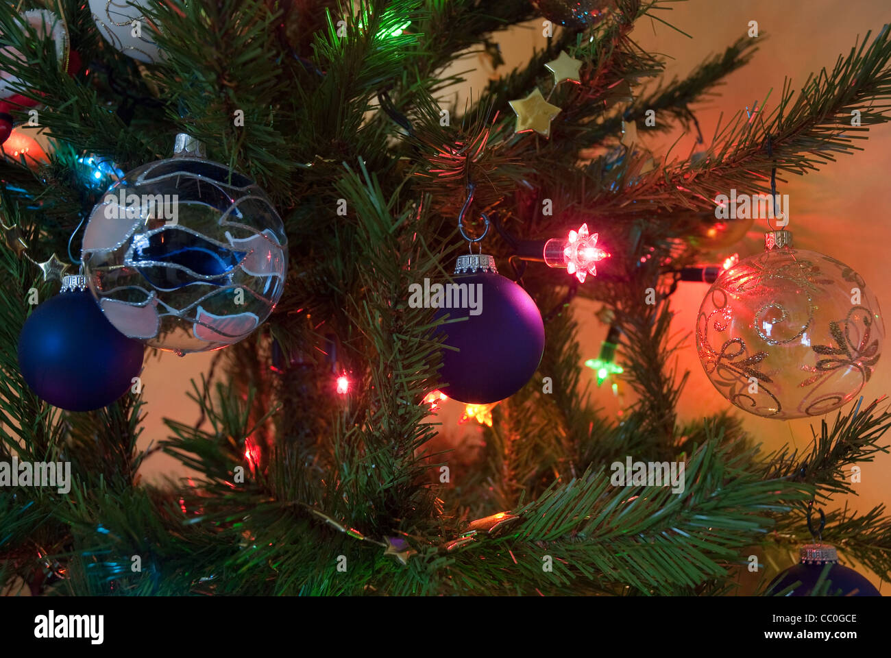String pretty christmas lights hi-res stock photography and images - Alamy