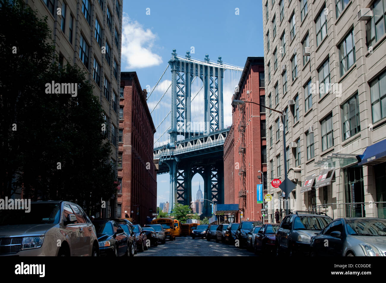 Manhattan Bridge, DUMBO, New York Stock Photo - Alamy