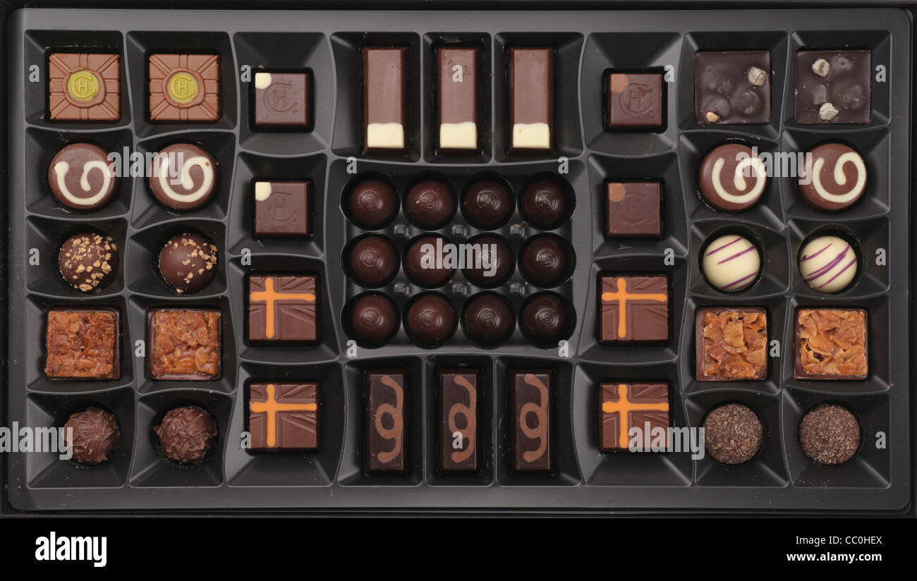 Signature chocolates hi-res stock photography and images - Alamy