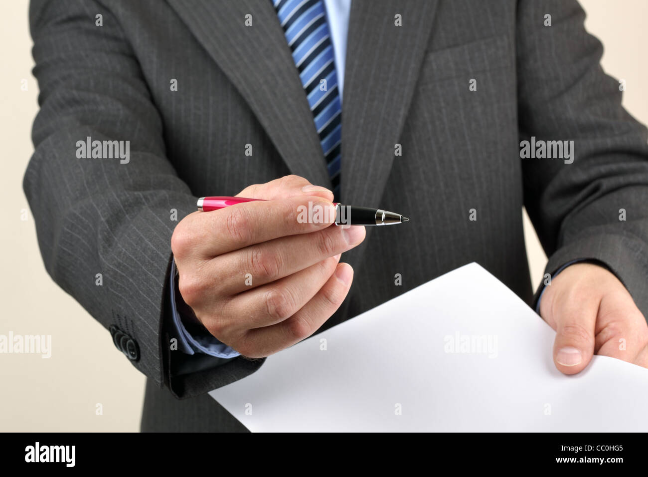 Requesting signature hi-res stock photography and images - Alamy