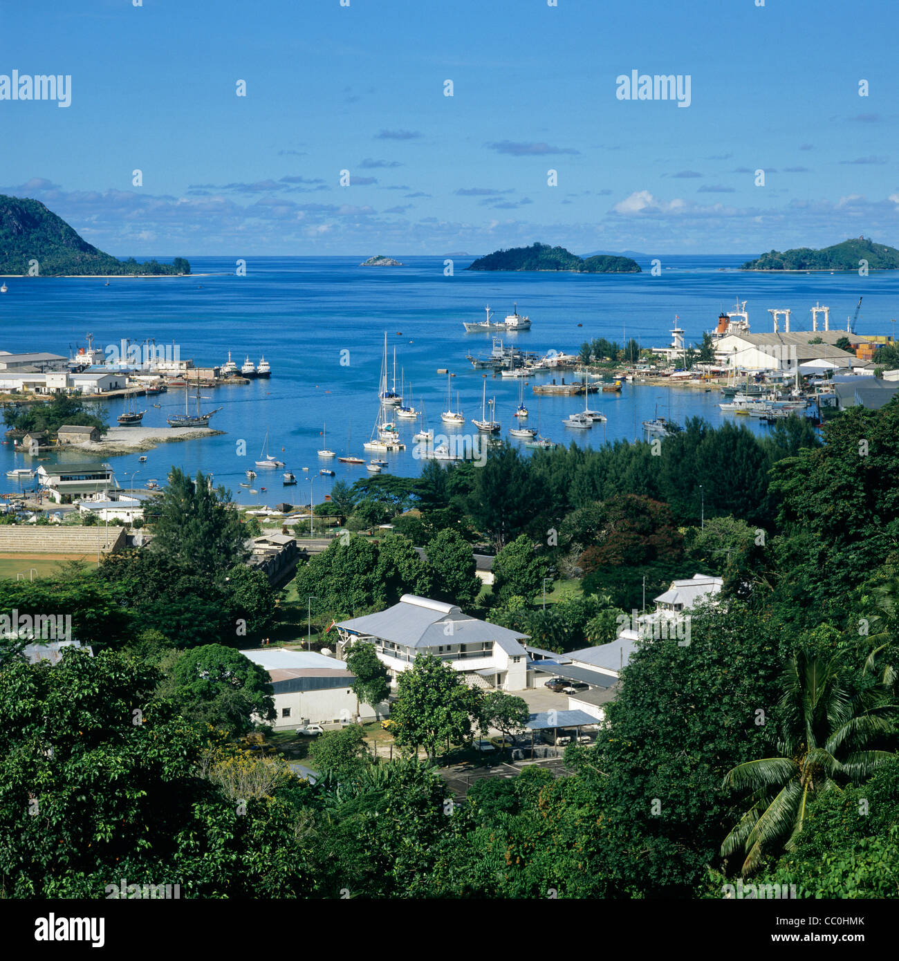 Mahe harbour hi-res stock photography and images - Alamy