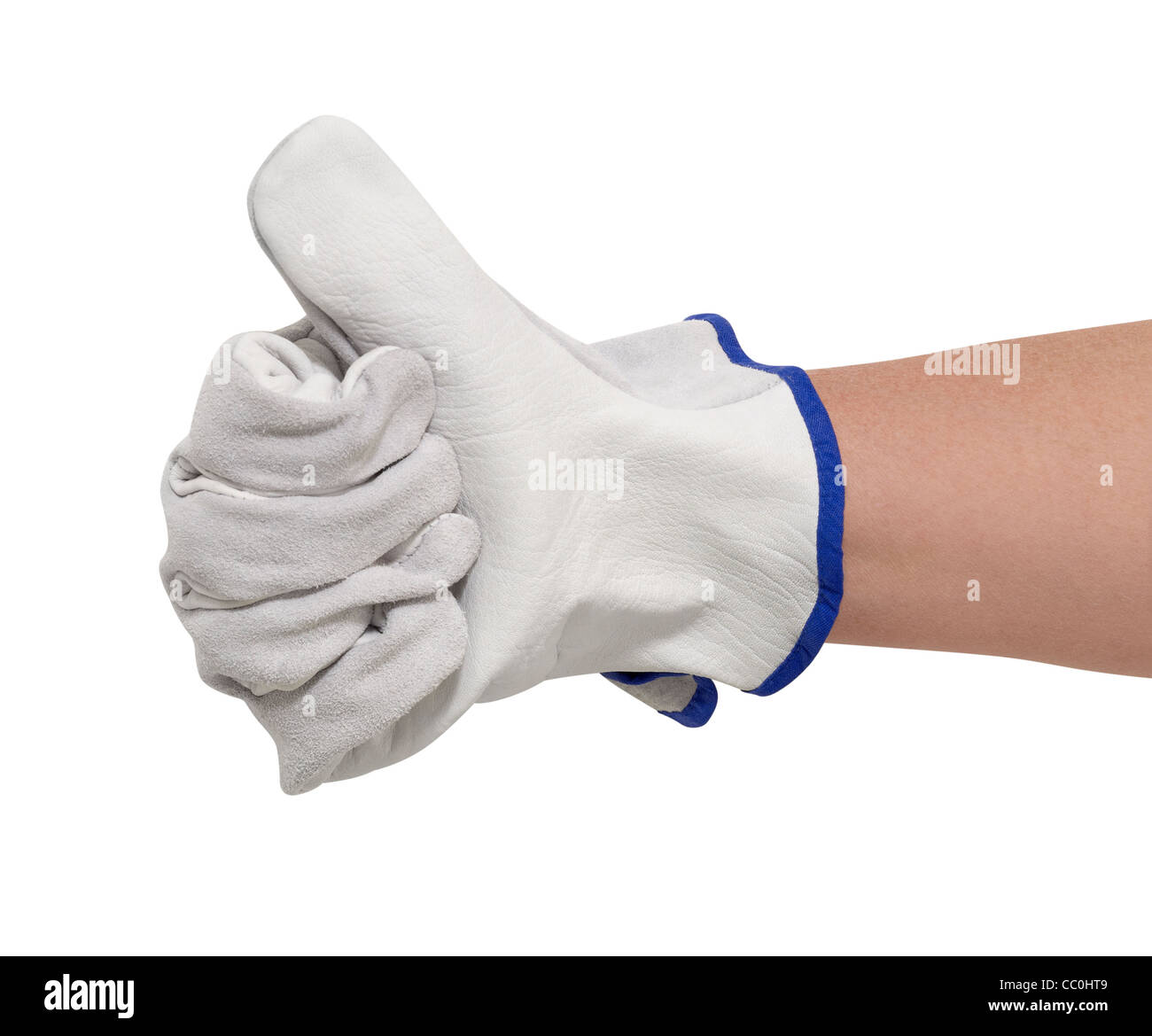 Gloved hand and pointing hi-res stock photography and images - Alamy
