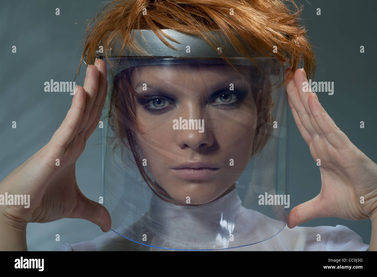 Staring into future hi-res stock photography and images - Alamy