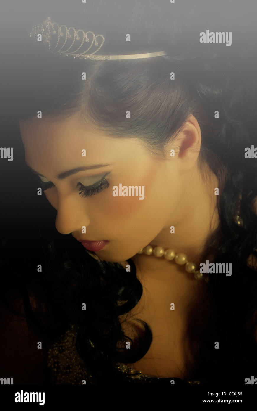 Beautiful Asian bride Stock Photo - Alamy