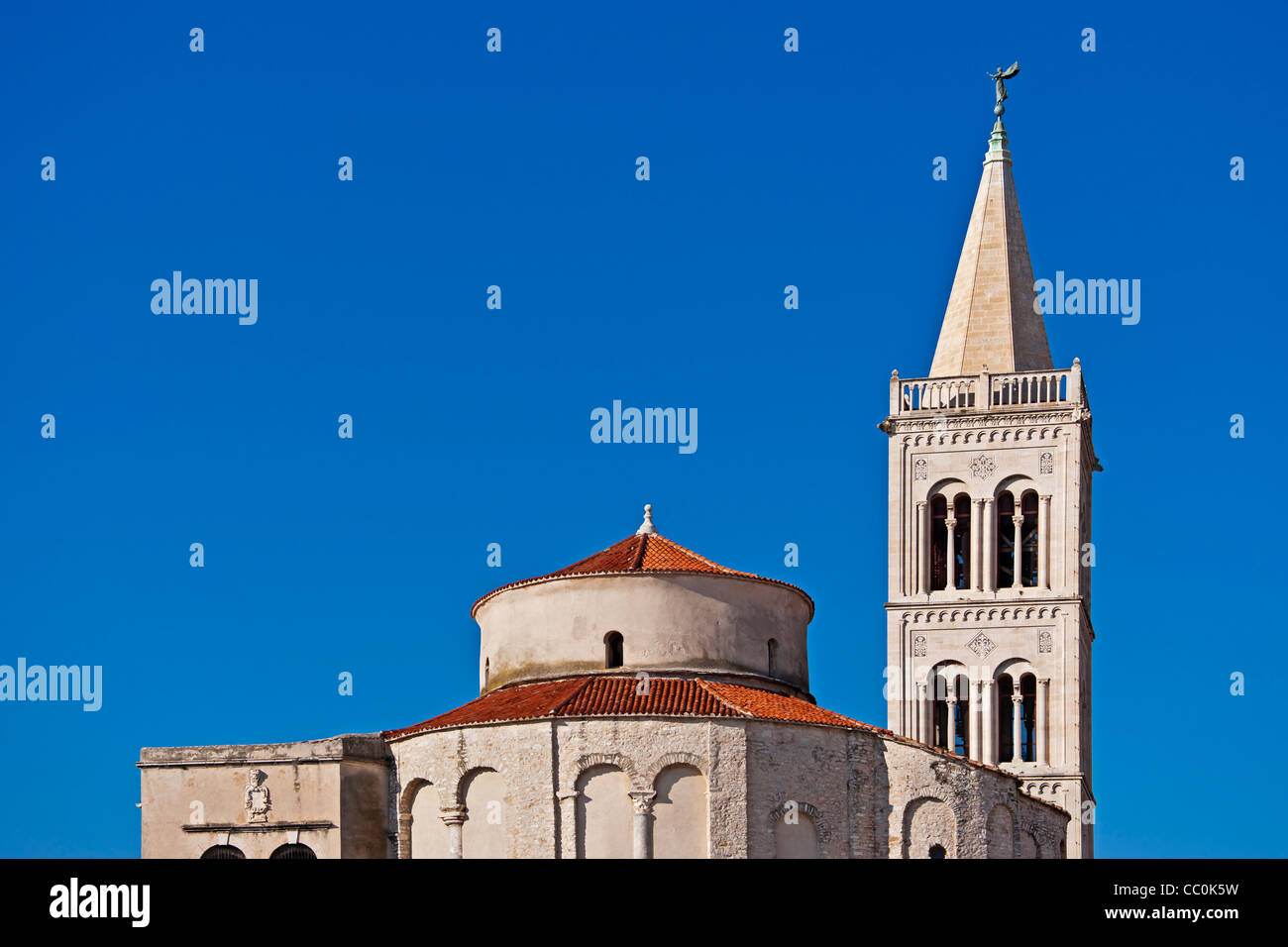 The Forum, city marketplace Zadar Dalmatia Croatia Europe Stock Photo ...