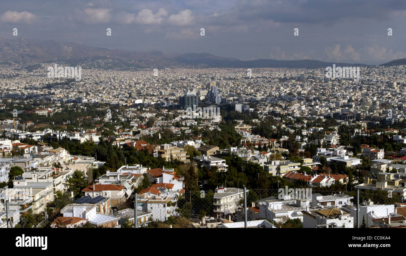 greece attica athens a view of psychiko Stock Photo - Alamy