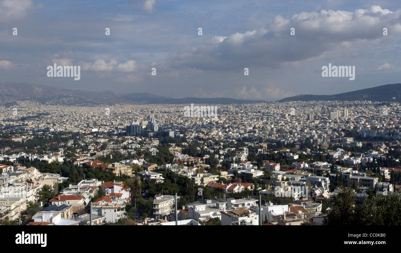 greece attica athens a view of psychiko Stock Photo - Alamy