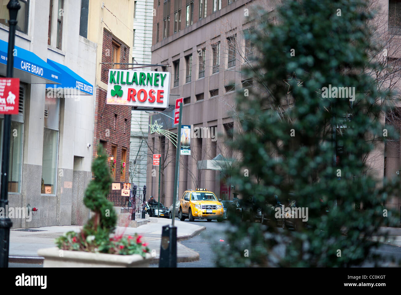 Killarney Rose bar in Lower Manhattan in New York is seen on Monday ...